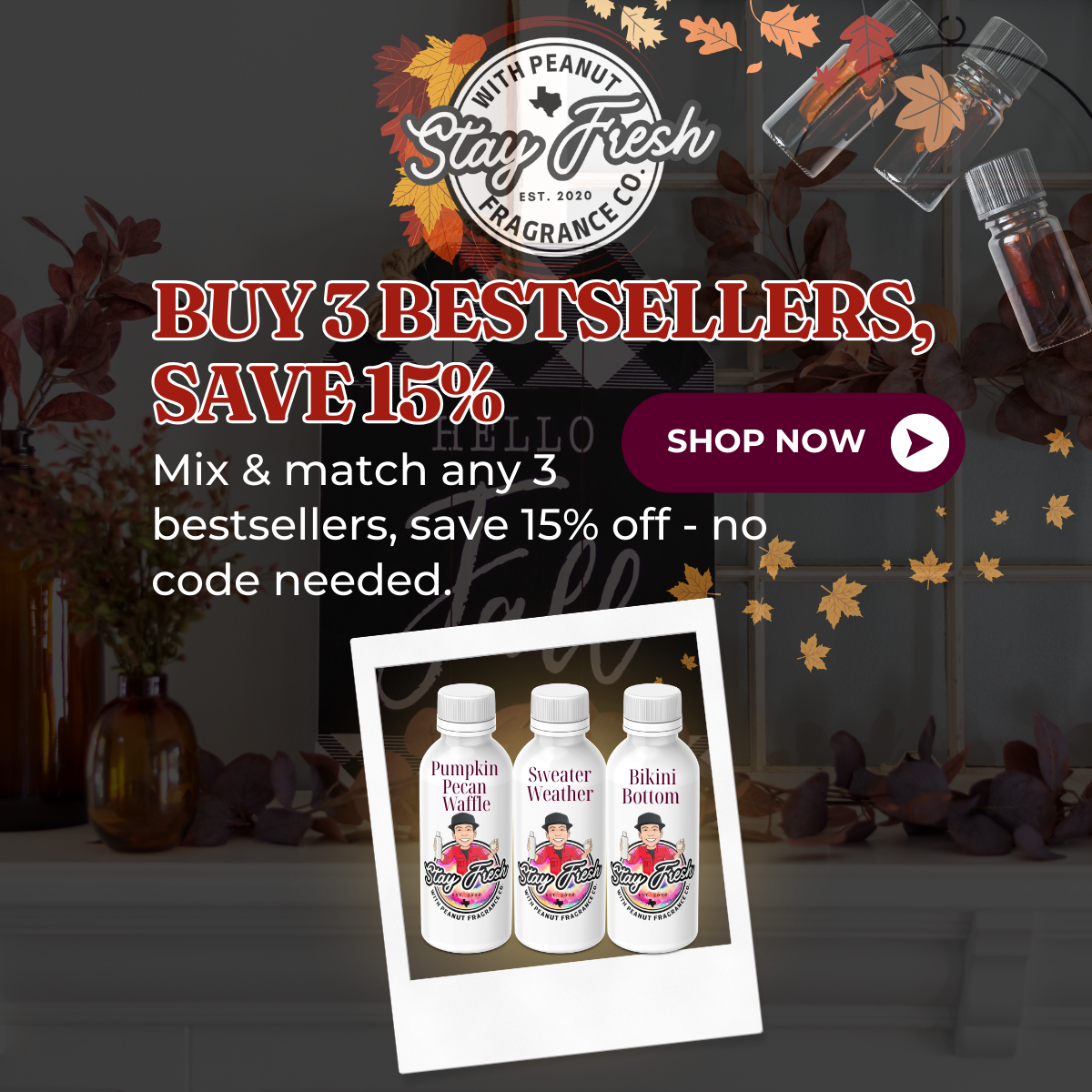 Best Sellers Bundle Deal – Stay Fresh with Peanut