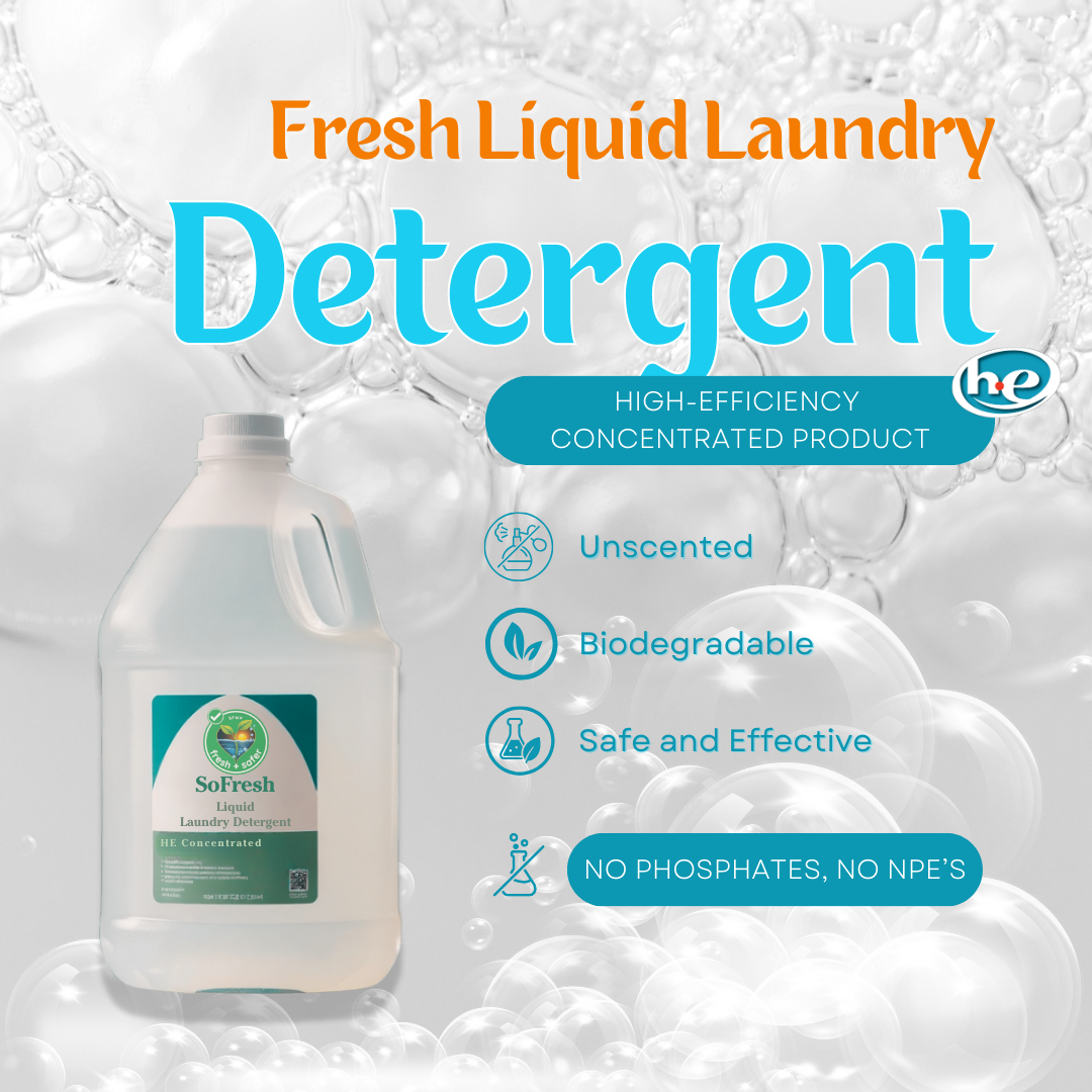 Unscented Liquid Laundry – Stay Fresh with Peanut