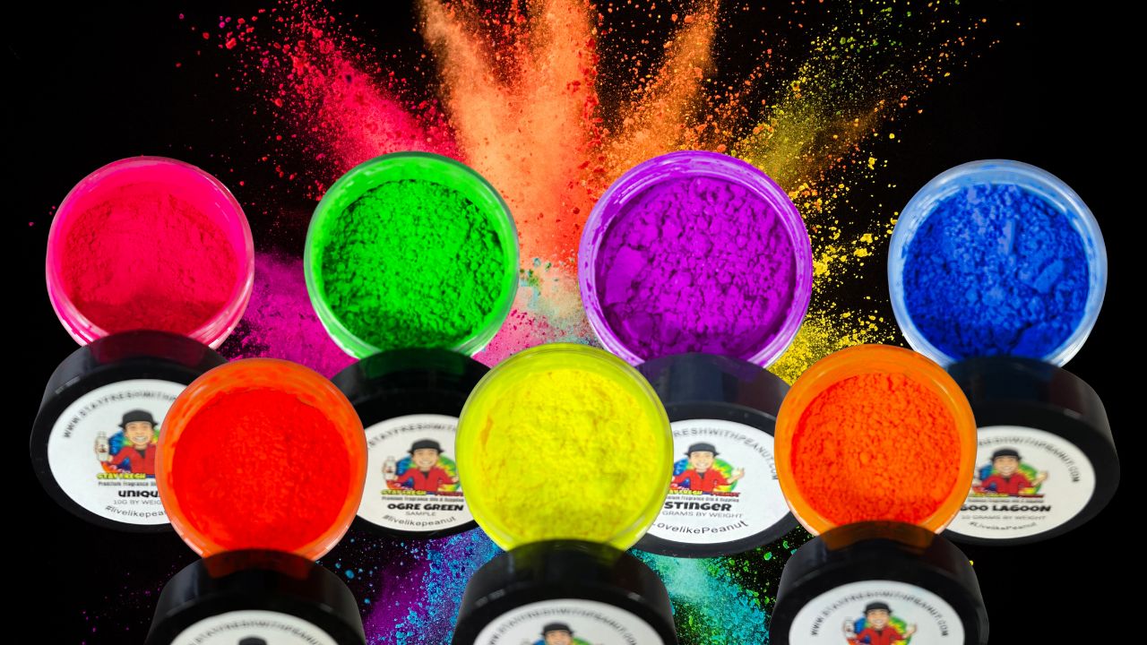 Neon Pigment Powders – Stay Fresh with Peanut
