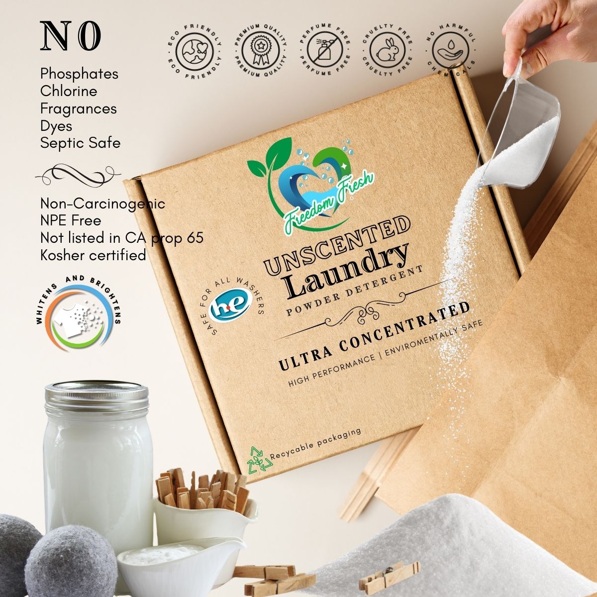 Laundry Essentials – Stay Fresh with Peanut