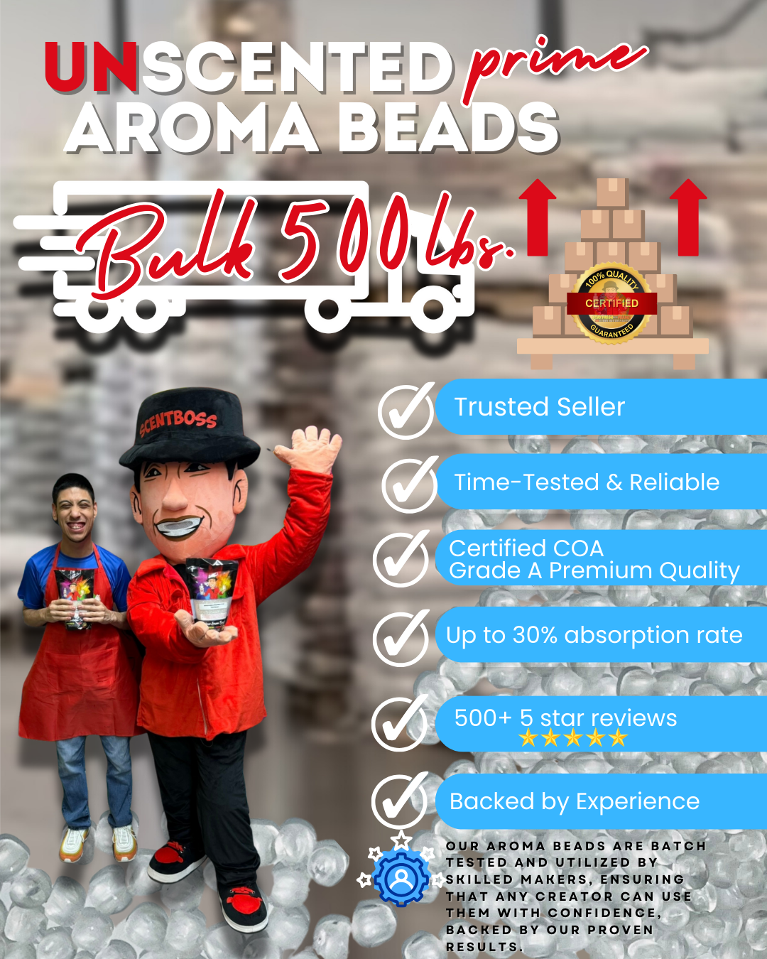 Unscented Aroma Beads | Prime Premium Grade A (FREE Shipping) – Stay ...