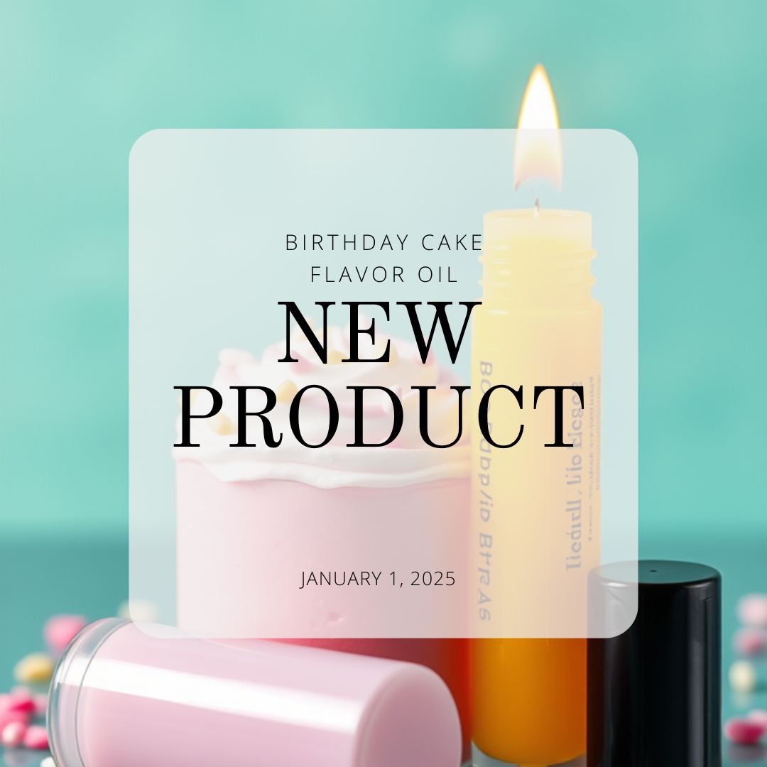 Birthday Cake Flavor Oil – Stay Fresh with Peanut