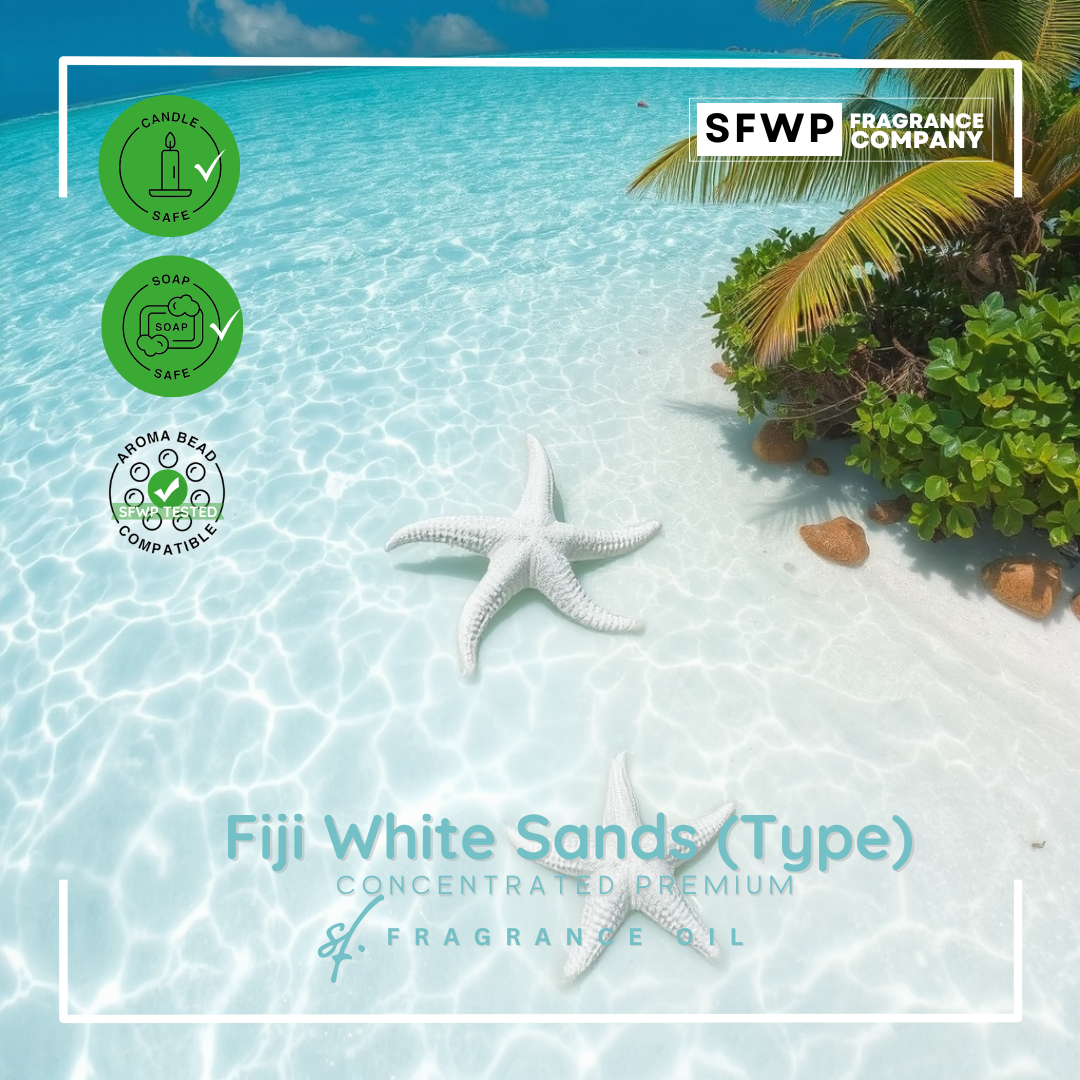 Fiji White Sands (Type) Fragrance Oil – Stay Fresh with Peanut