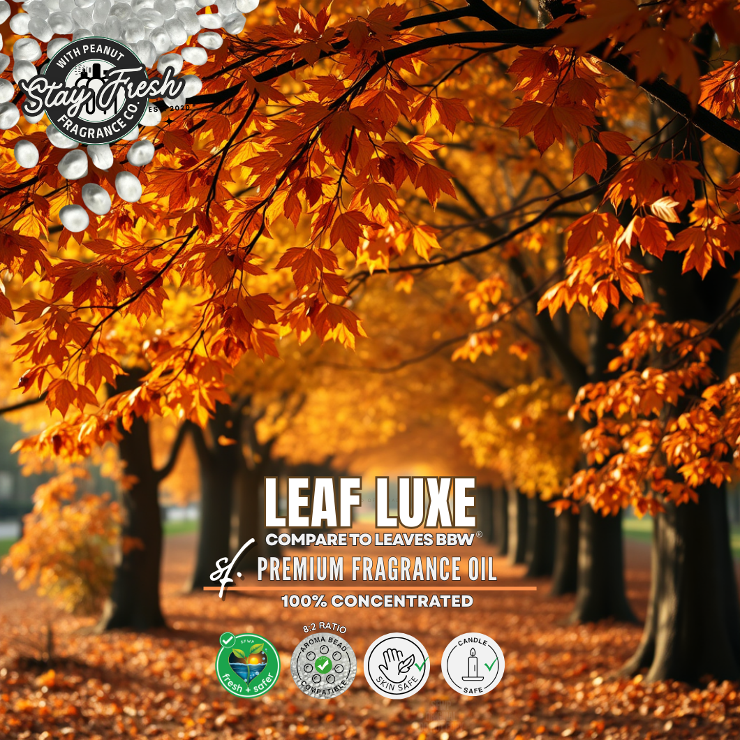 Leaf Luxe – BBW Leaves Type Fragrance Oil for Candles, Aroma Beads & Bath/Body | Stay Fresh with ...