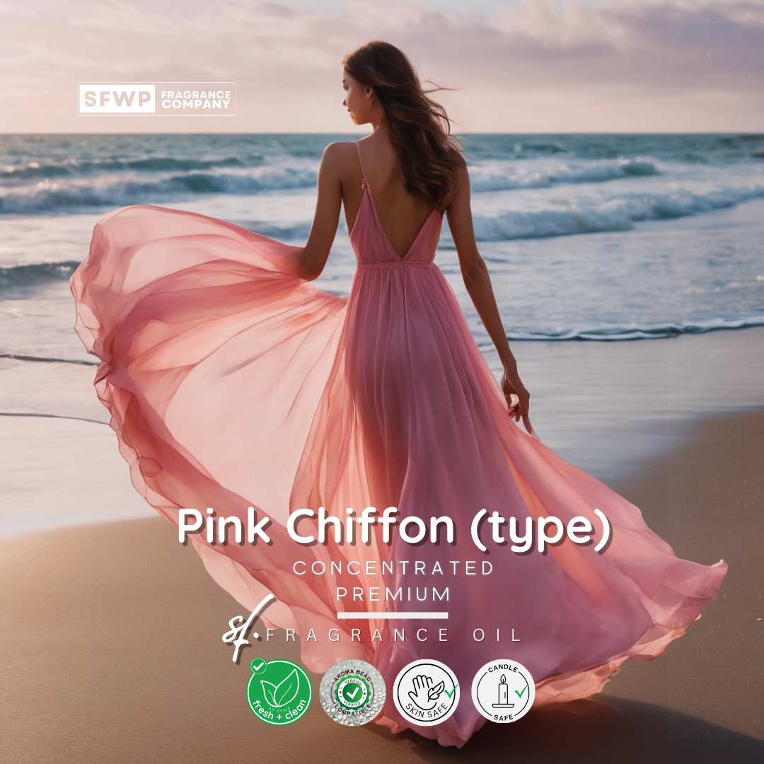 Pink Chiffon (Type) Fragrance Oil – Stay Fresh with Peanut