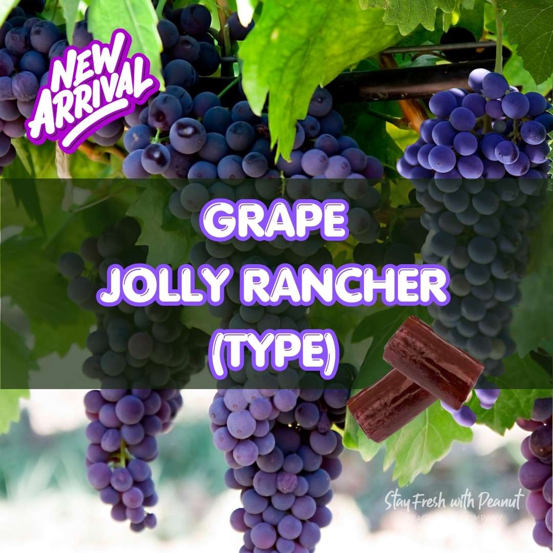 Grape Jolly Rancher® (Type) Fragrance Oil – Stay Fresh with Peanut