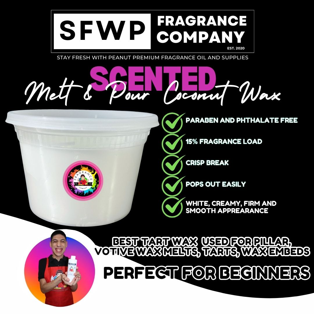 Scented Melt & Pour for Wax Melts – Stay Fresh with Peanut