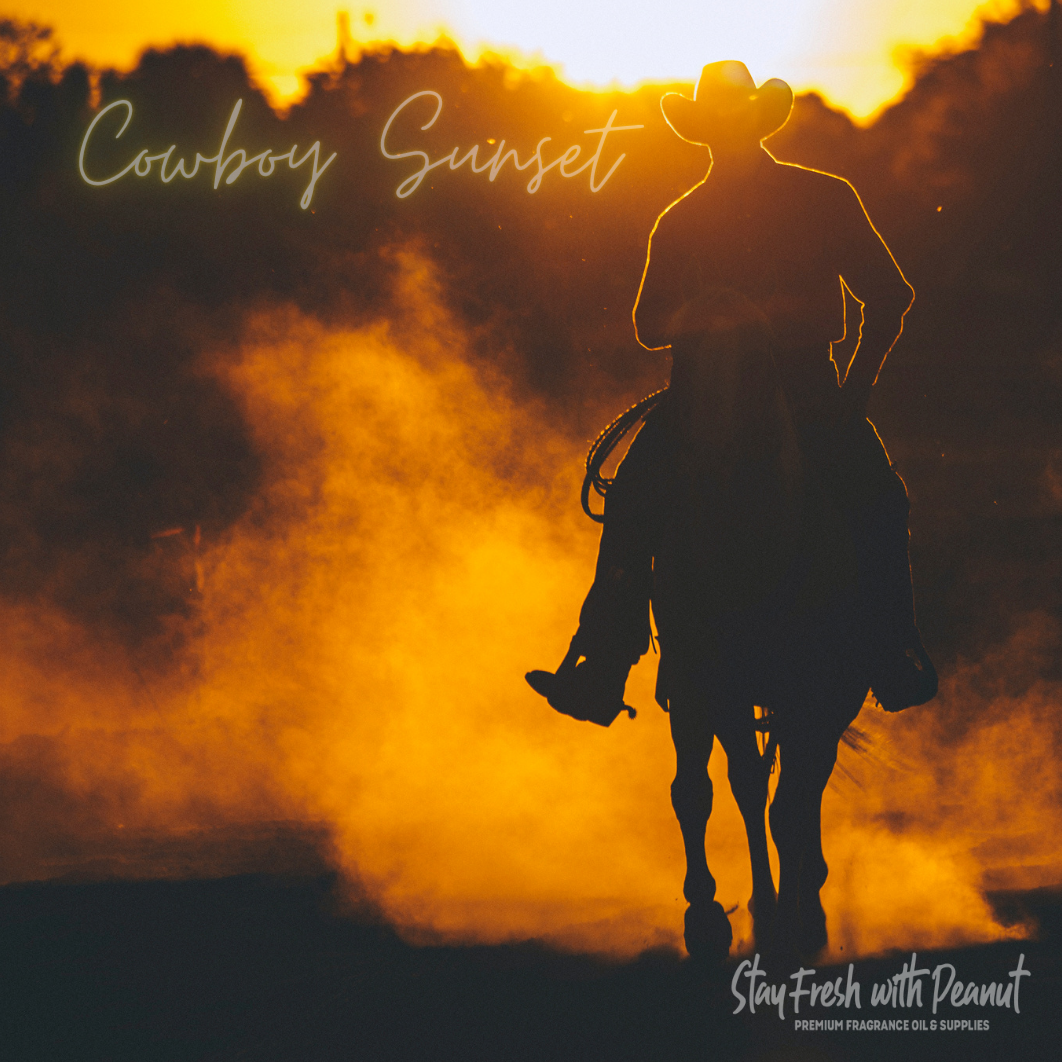Cowboy Sunset Fragrance Oil – Stay Fresh with Peanut