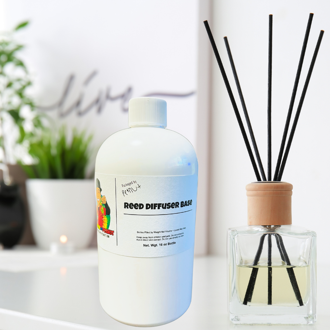 Reed Diffuser Base – Stay Fresh with Peanut
