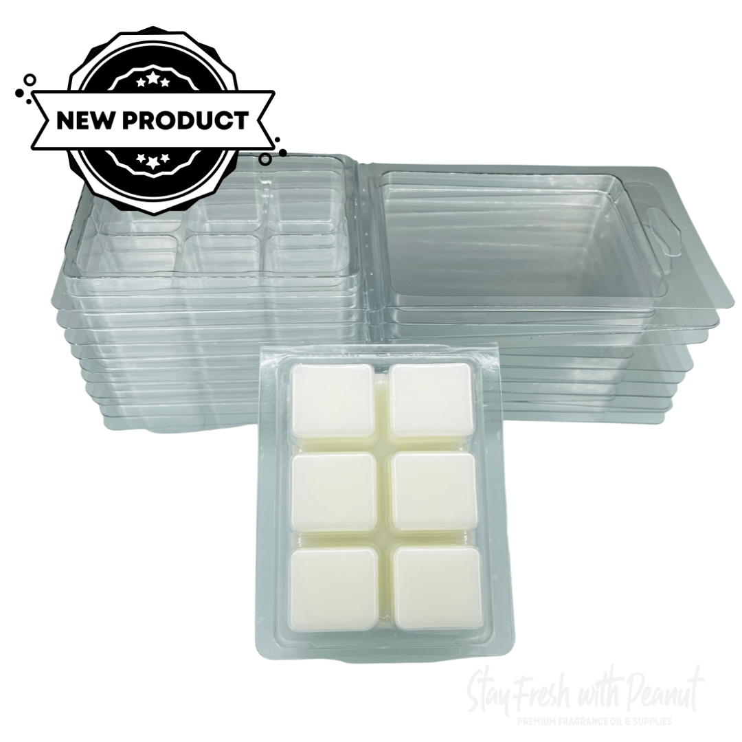 Six Cavity Clamshells – Stay Fresh with Peanut